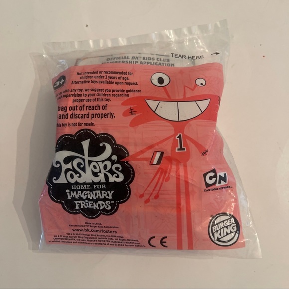 Toys | Blooregard Fosters Home For Imaginary Friends Bk Cartoon Network ...